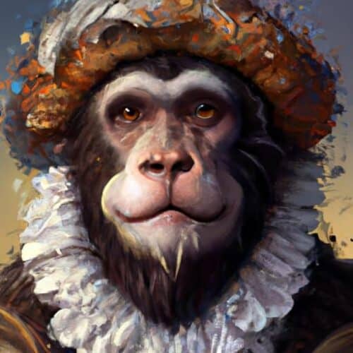 AI Experiments Featuring Monkeys